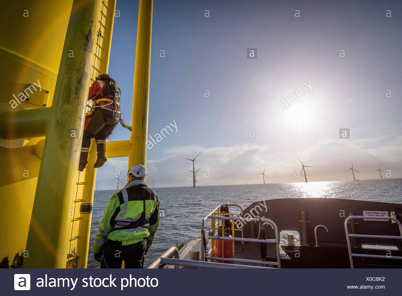 Engineer Climbing High Resolution Stock Photography and Images - Alamy