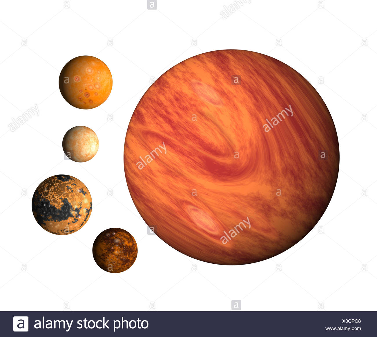 Planet Jupiter Cut Out Stock Images & Pictures - Alamy