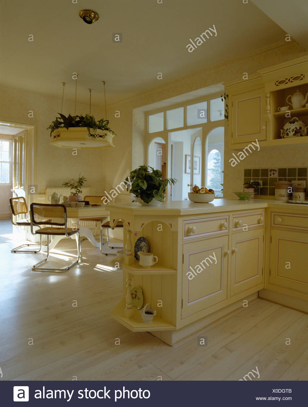 Interiors Yellow Diningrooms Traditional High Resolution Stock ...