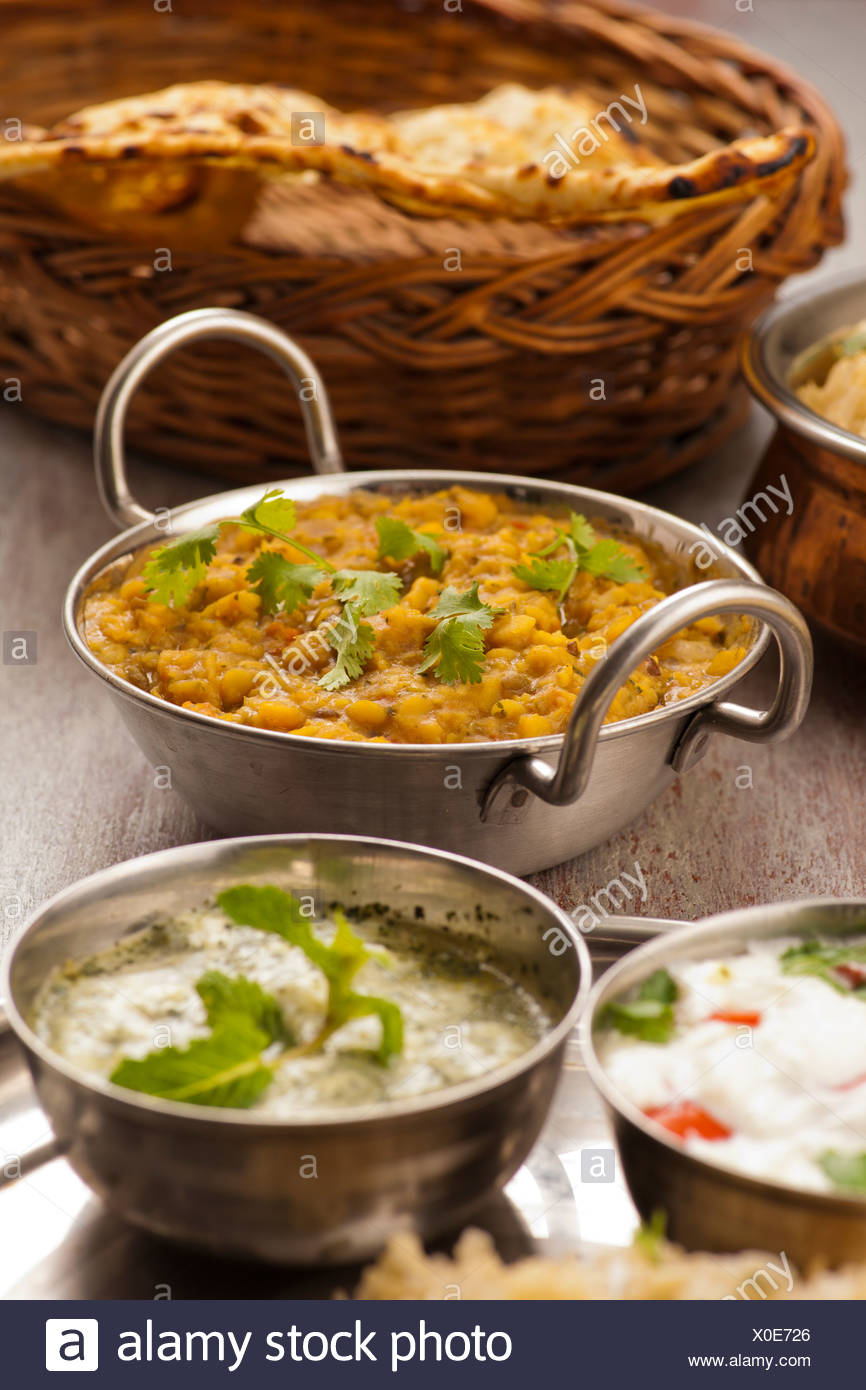 Indian Food Plate Stock Photos & Indian Food Plate Stock Images - Alamy