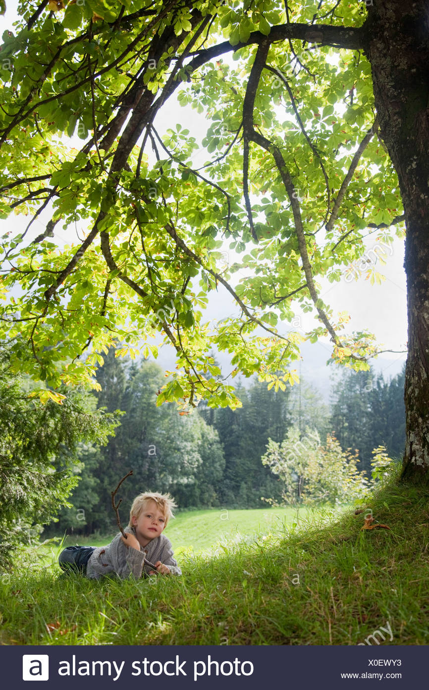 Lying Under Tree Stock Photos & Lying Under Tree Stock Images - Alamy