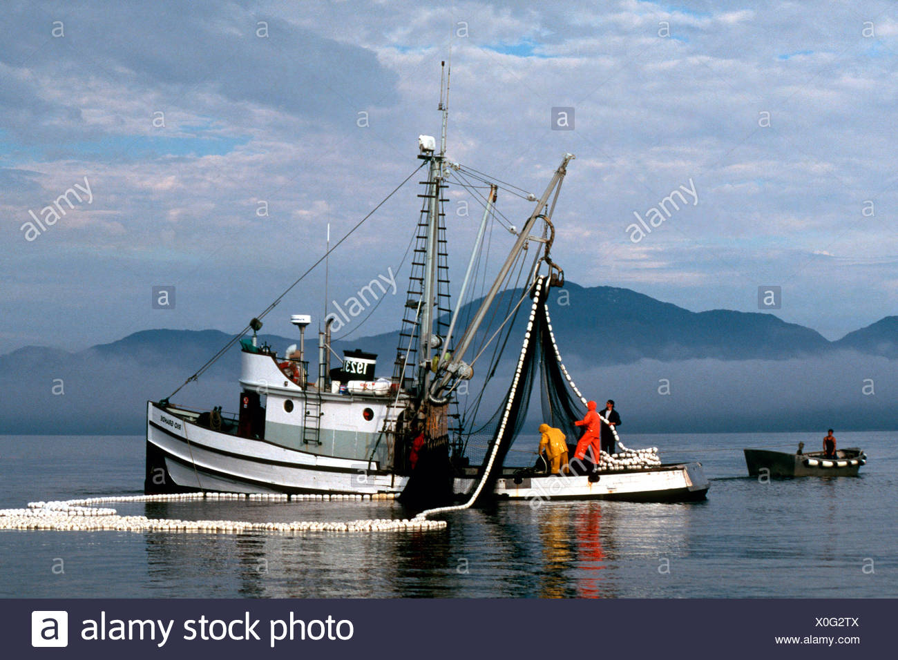 Alaska Southeast Commercial Salmon Seiner High Resolution Stock ...