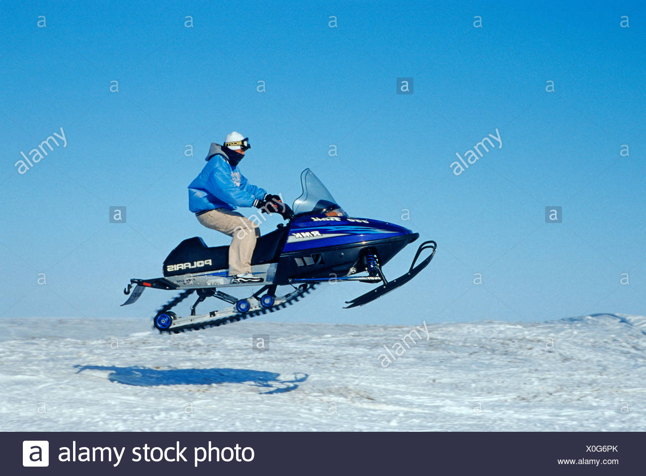 Inuit On His Snowmobile High Resolution Stock Photography and Images ...