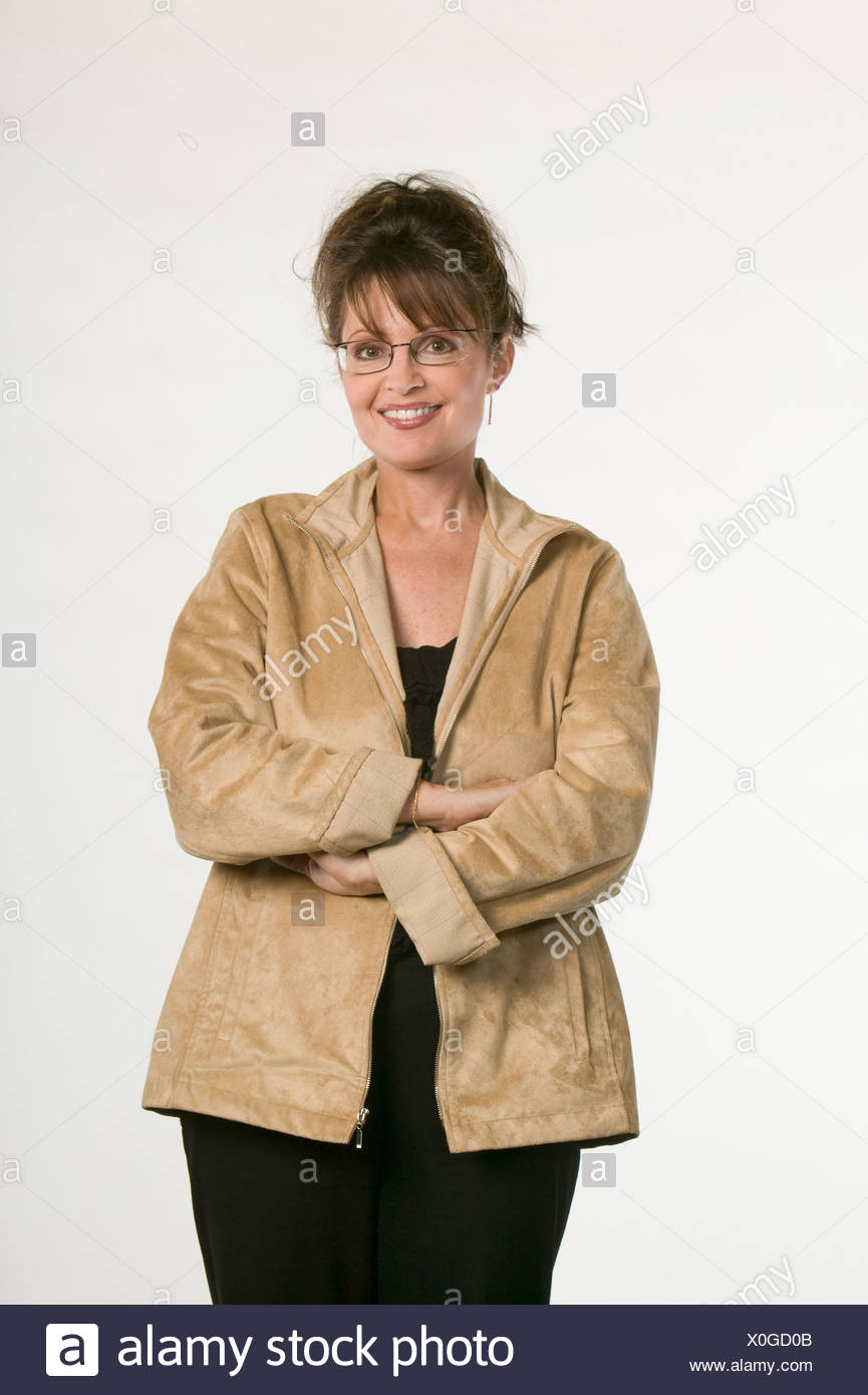 Portrait Alaska Governor Sarah Palin Stock Photos & Portrait Alaska ...