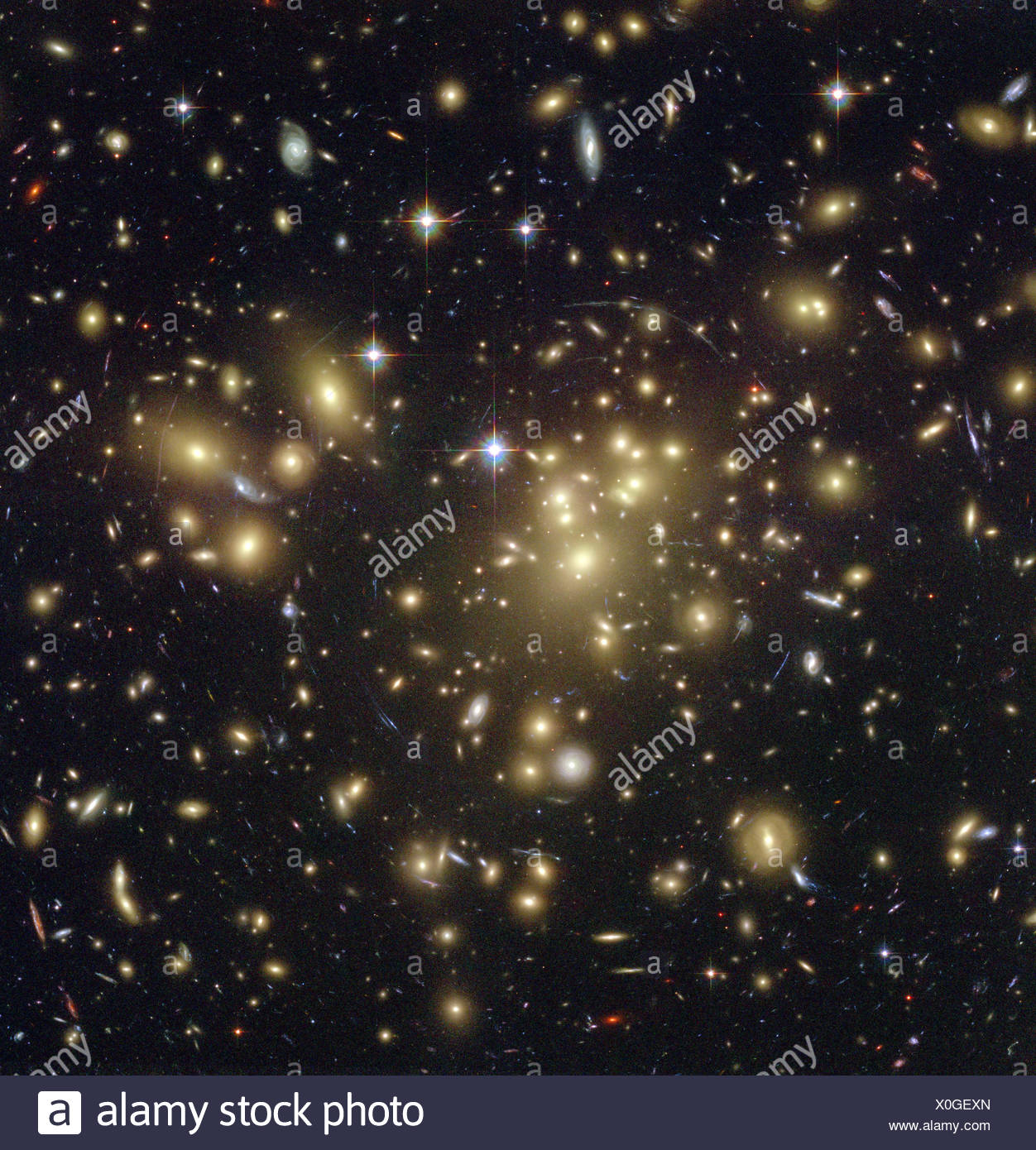 Galaxy Cluster Stock Photos & Galaxy Cluster Stock Images - Alamy