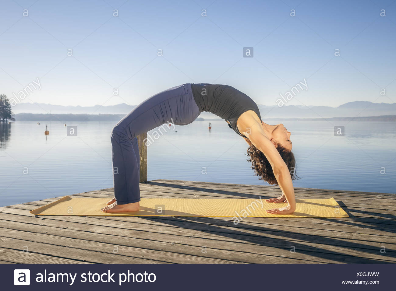 Dhanurasana High Resolution Stock Photography and Images - Alamy