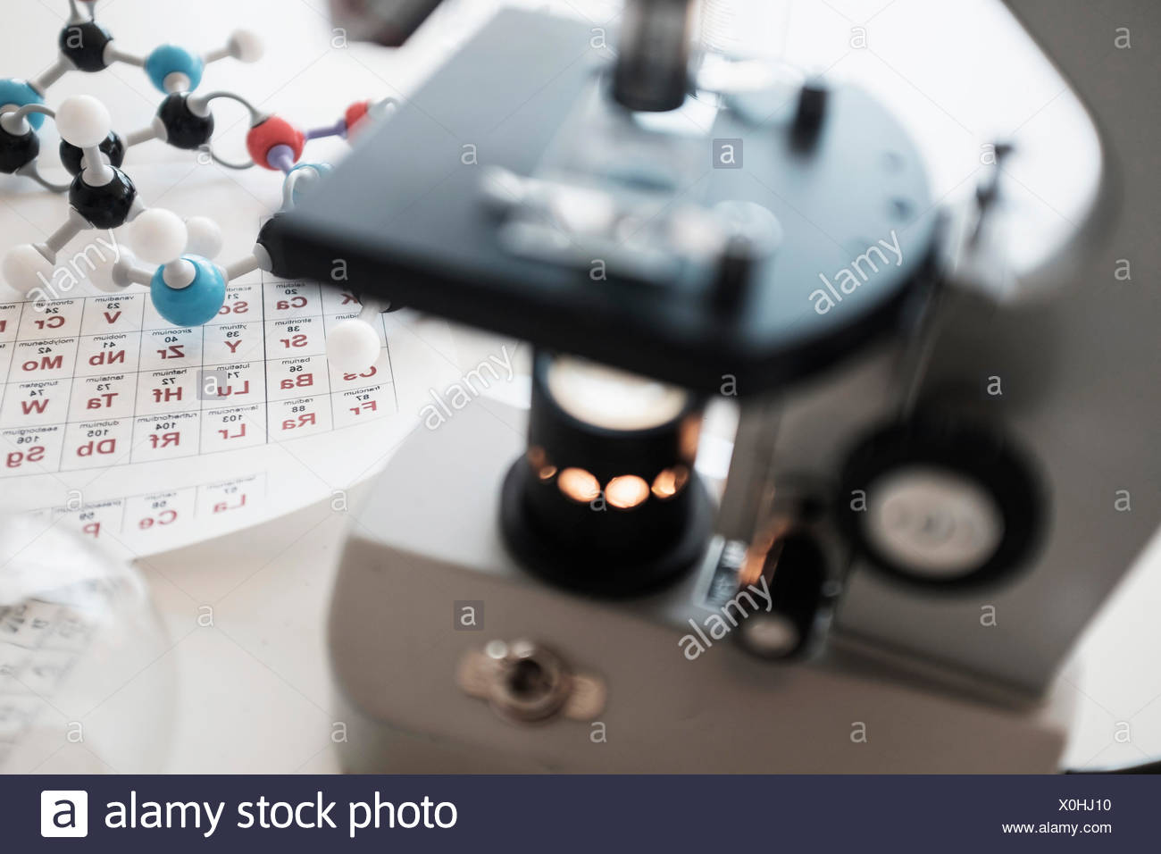 Desk Microscope High Resolution Stock Photography and Images - Alamy