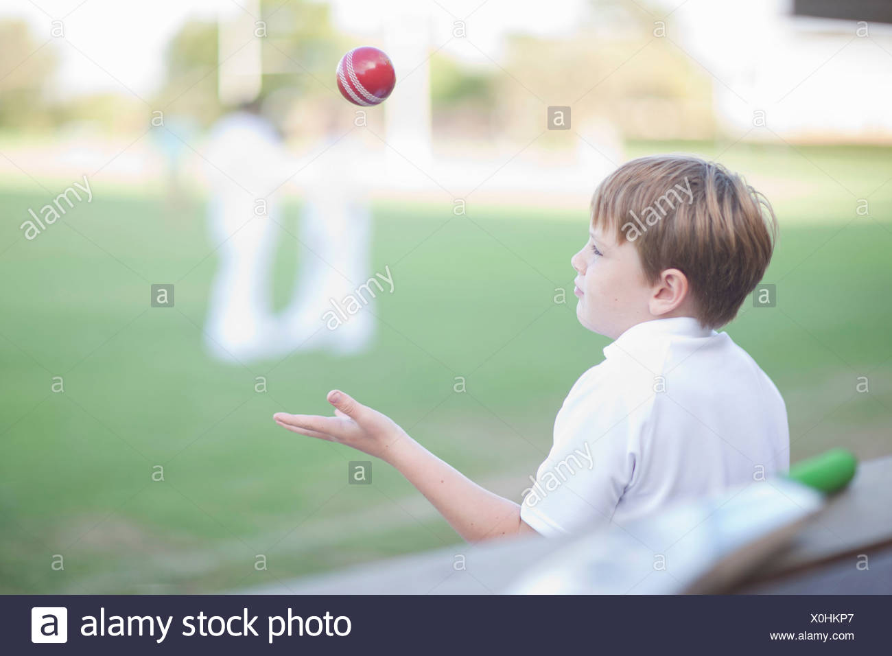 Child Catching Ball High Resolution Stock Photography and Images - Alamy