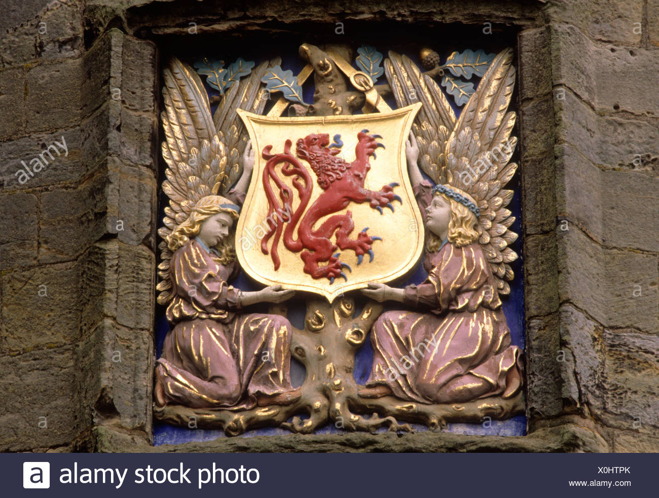 Lion Rampant Coat Of Arms High Resolution Stock Photography and Images ...