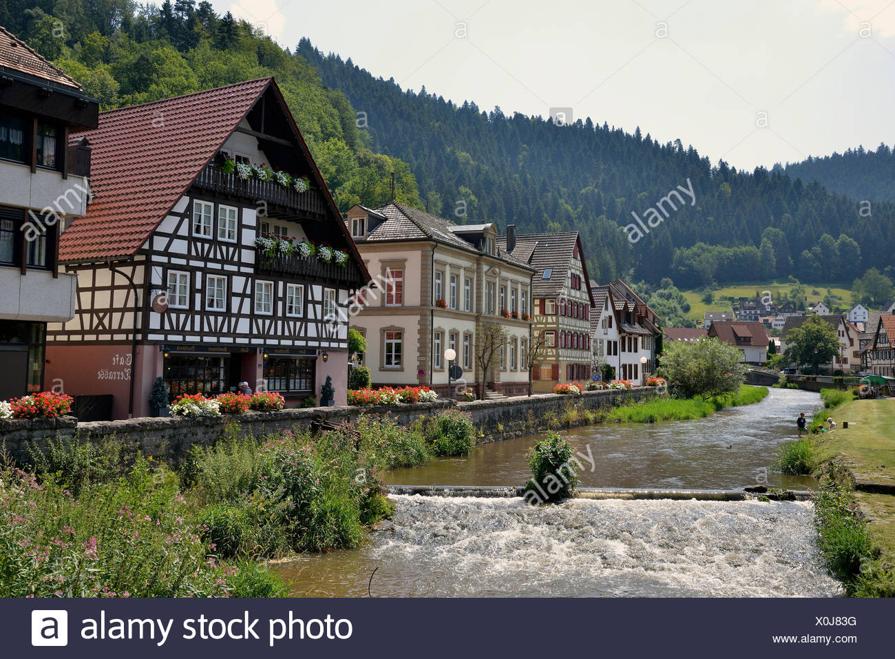 Kinzig Valley Black Forest Germany High Resolution Stock Photography ...