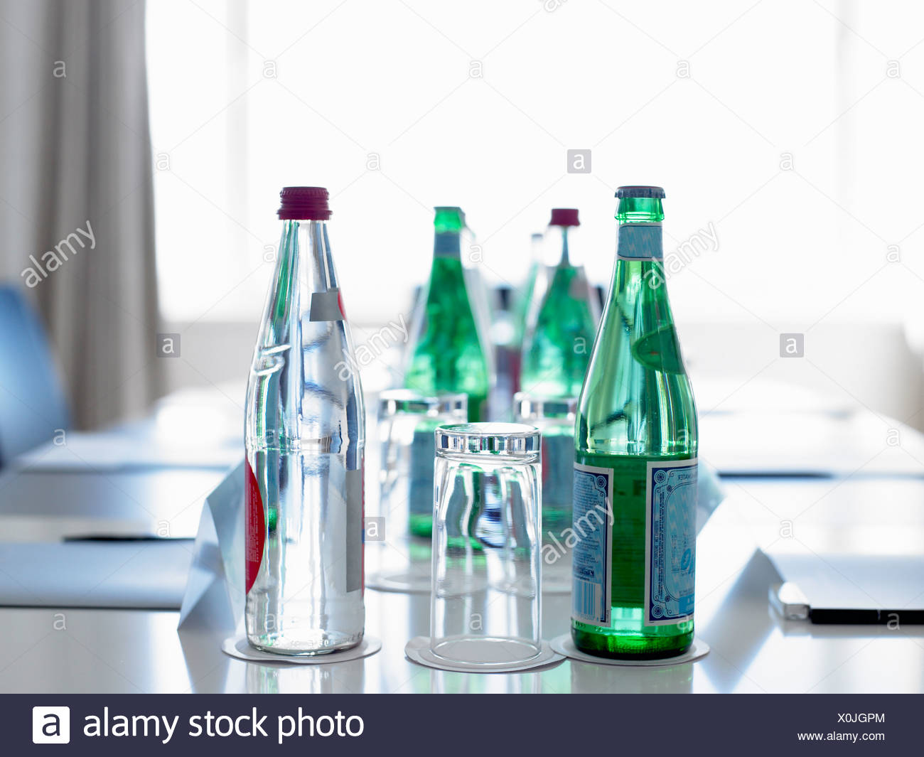 Mineral Water Bottle Glass High Resolution Stock Photography and Images ...