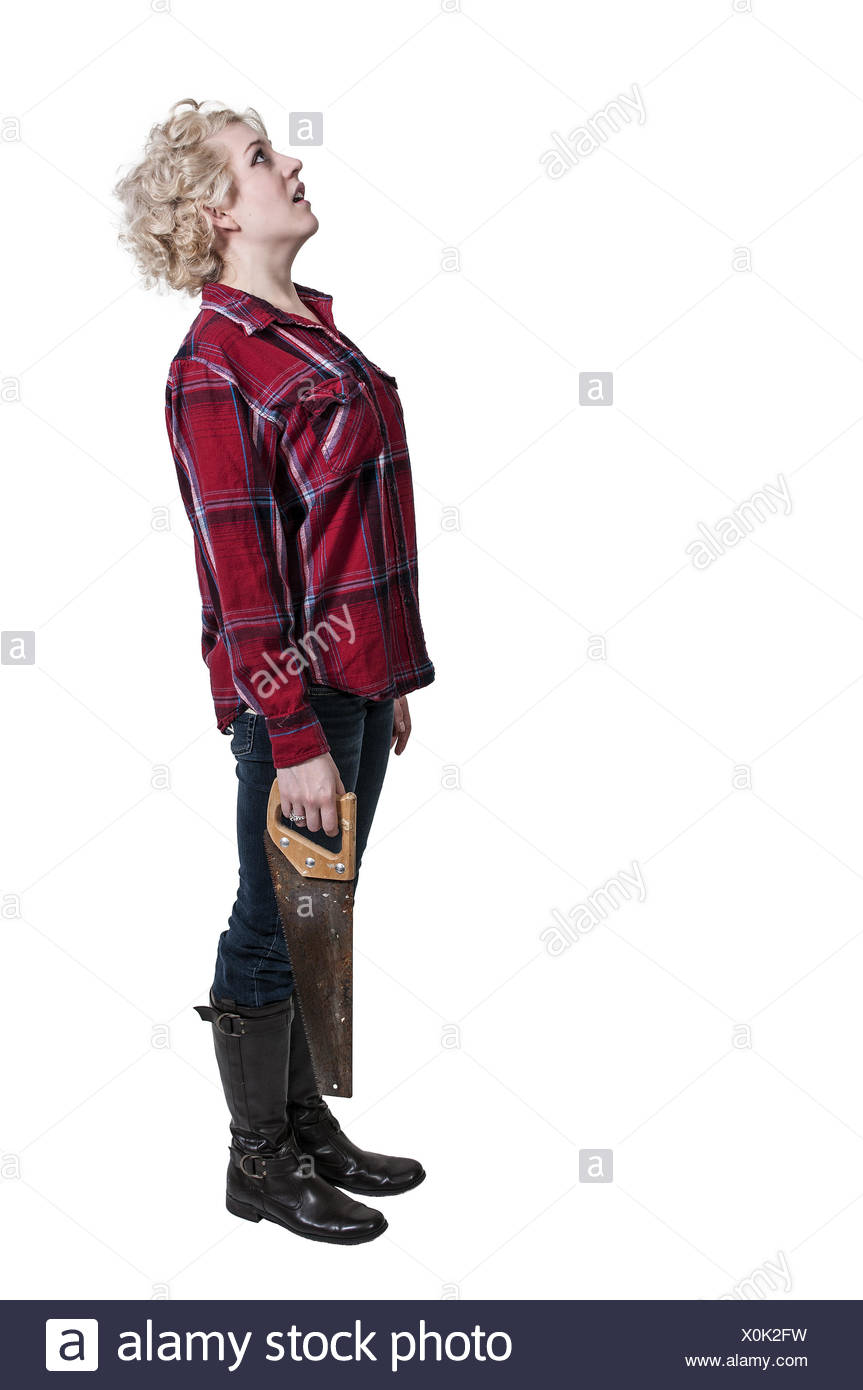 Woman Lumberjack High Resolution Stock Photography and Images - Alamy