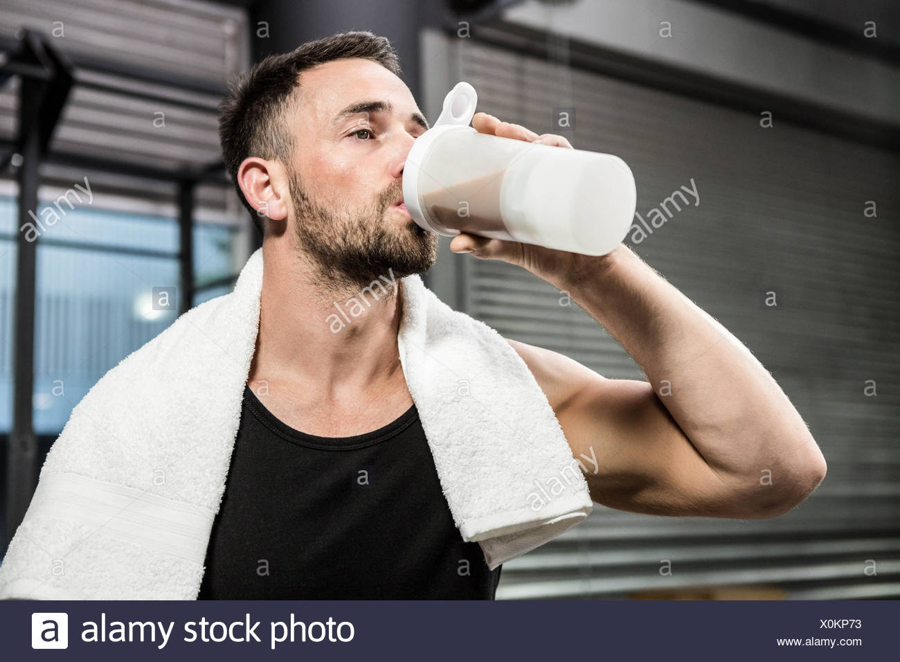 Protein Shake Stock Photos & Protein Shake Stock Images - Alamy