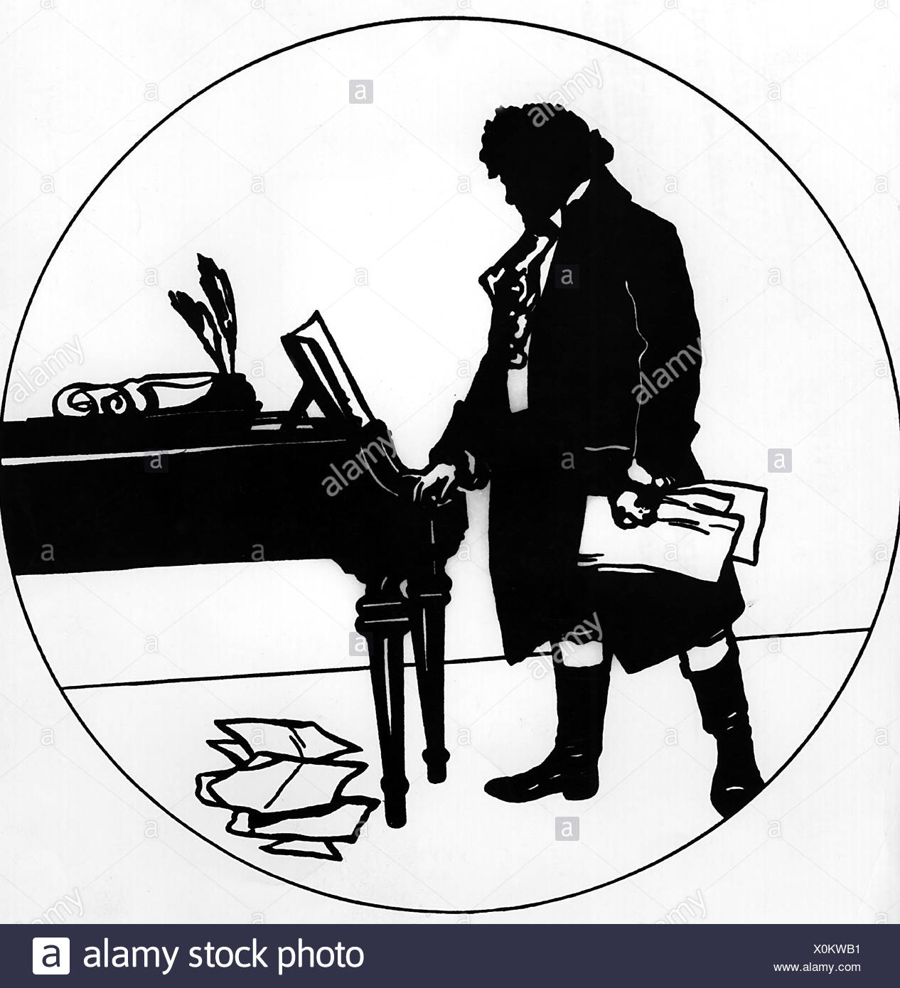 Ludwig Van Beethoven Piano High Resolution Stock Photography and Images ...