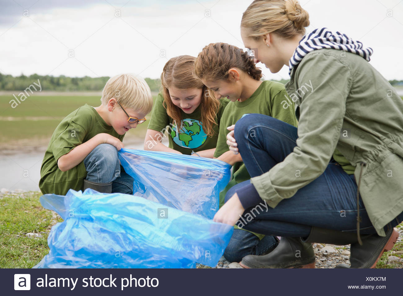 Child Picking Garbage Stock Photos & Child Picking Garbage Stock Images ...
