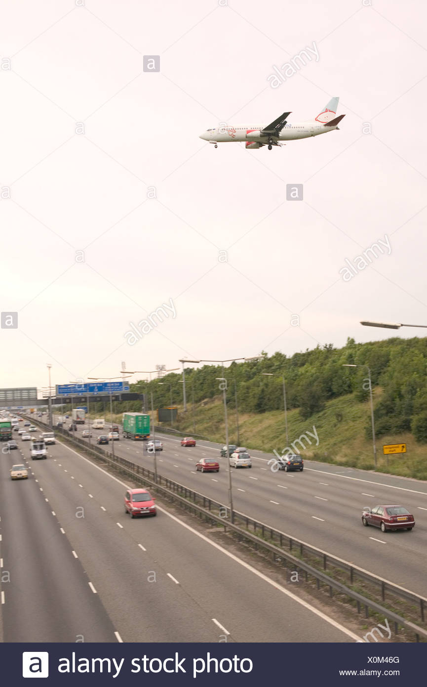 Flight Over The M1 Motorway High Resolution Stock Photography and ...