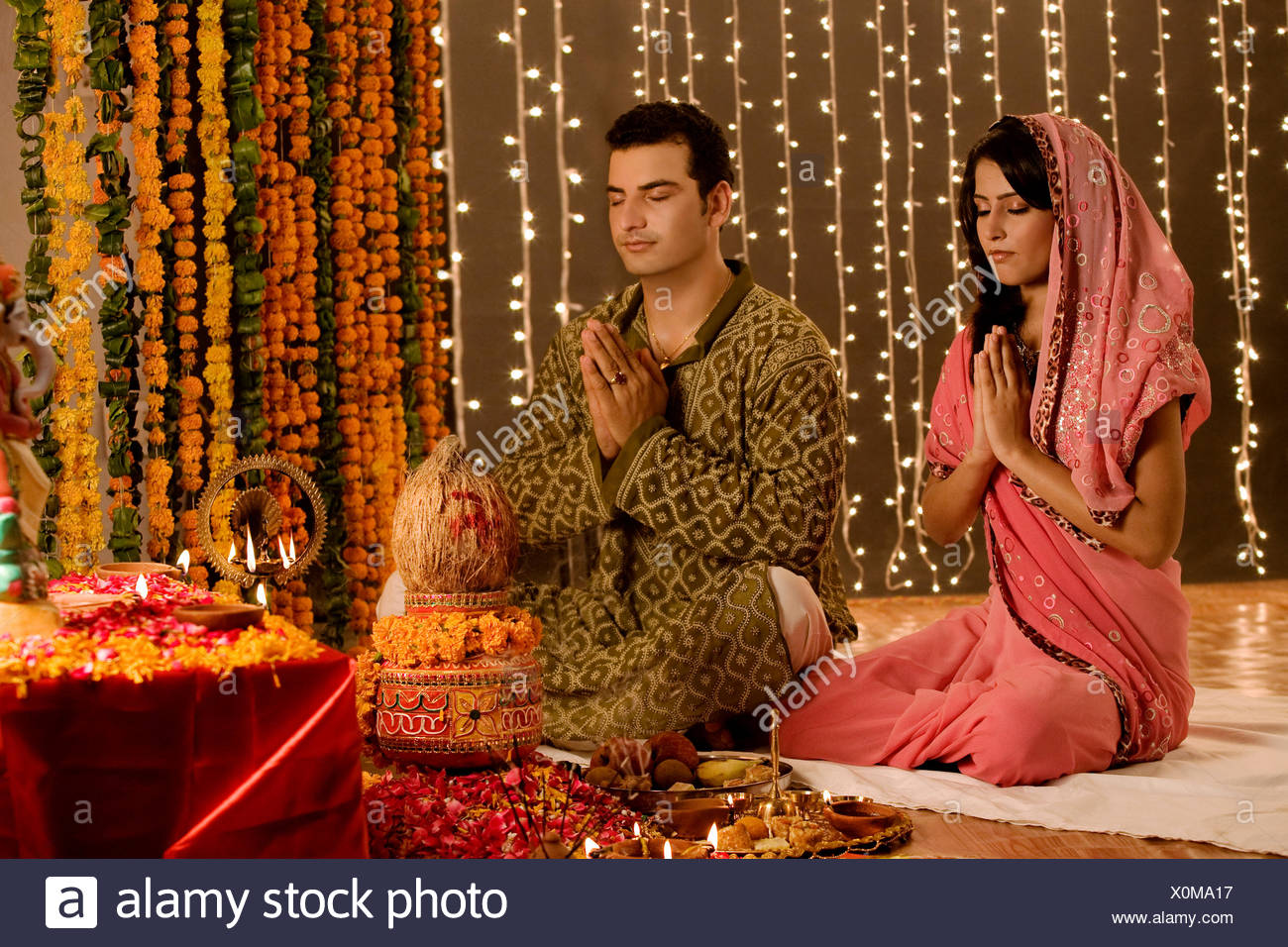 Home Pooja High Resolution Stock Photography and Images - Alamy