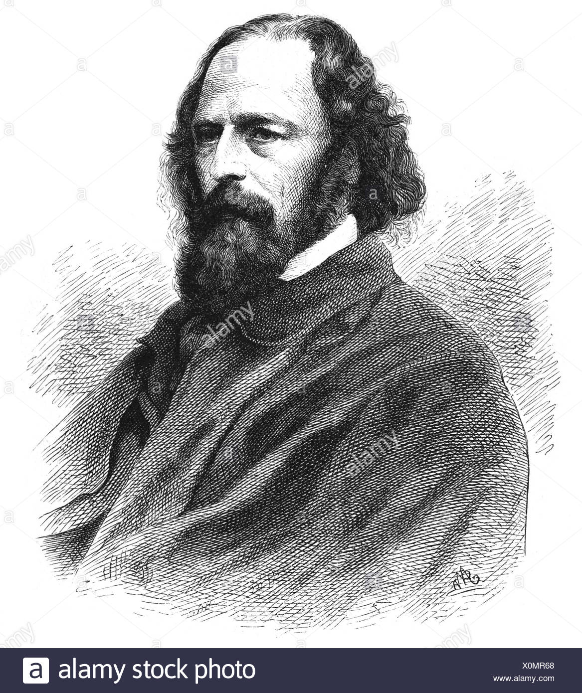 Lord Tennyson Alfred High Resolution Stock Photography and Images - Alamy