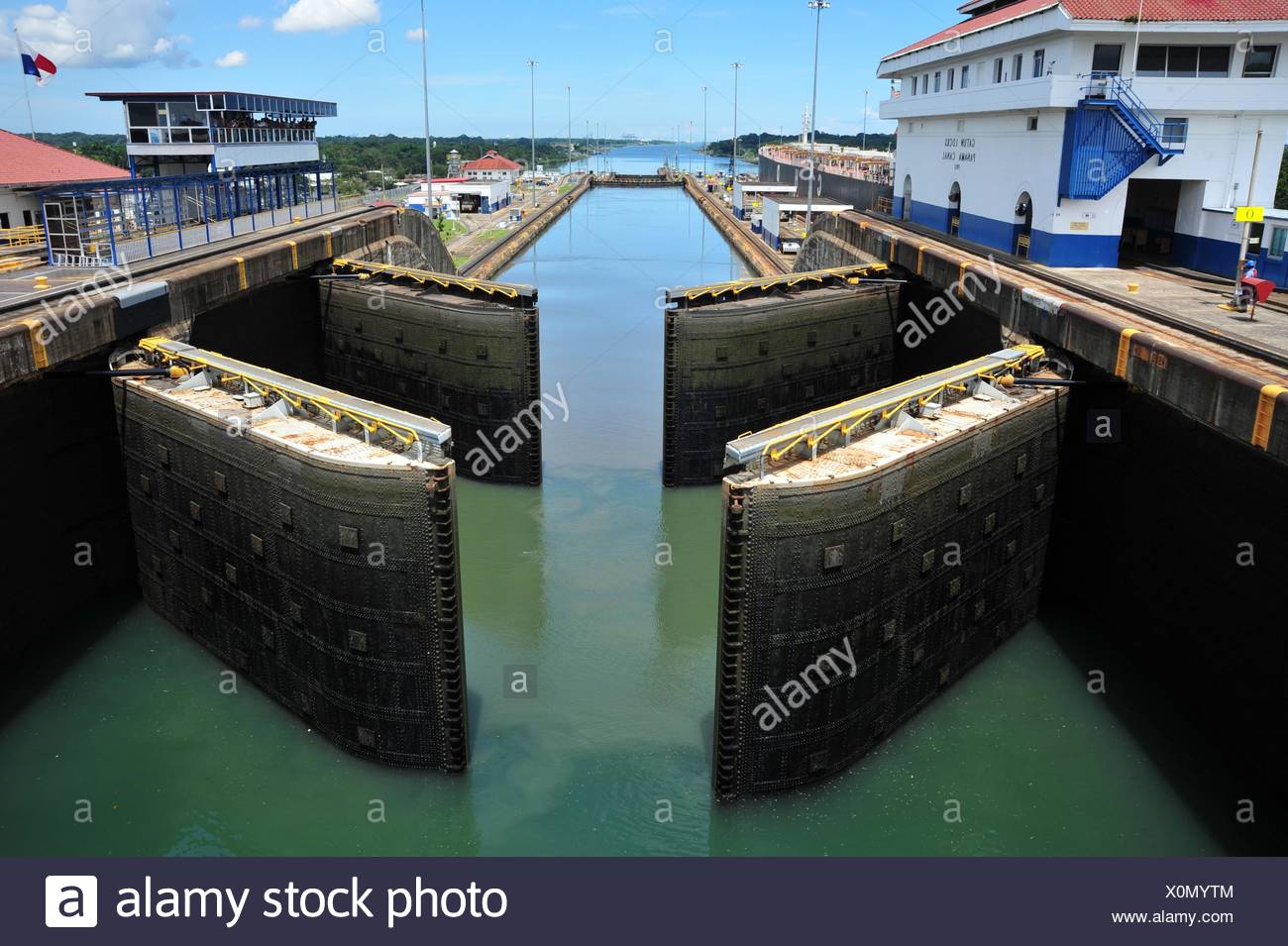 Panama Canal Locks Stock Photos & Panama Canal Locks Stock Images - Alamy