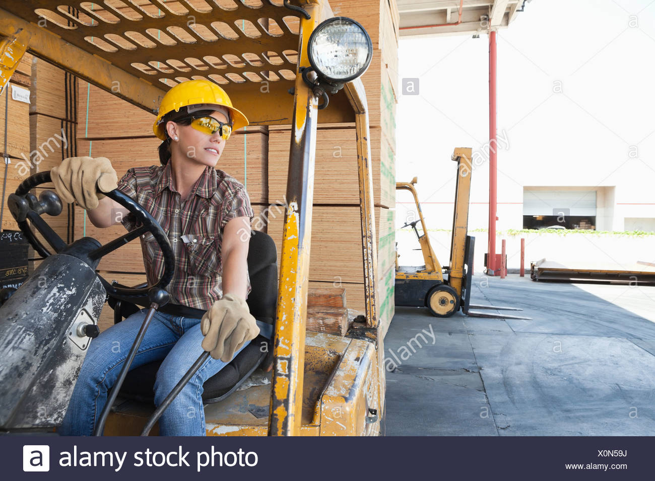 Female Heavy Equipment Operator High Resolution Stock Photography and ...