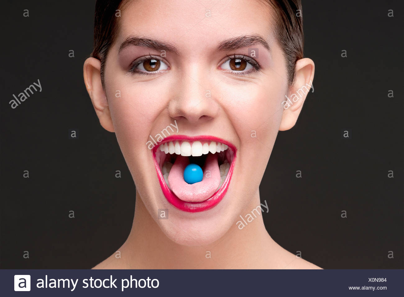 Blue Tongue Human Stock Photos & Blue Tongue Human Stock Images - Alamy