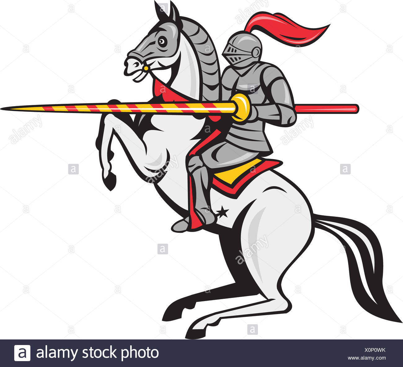 Knight Lance High Resolution Stock Photography and Images - Alamy
