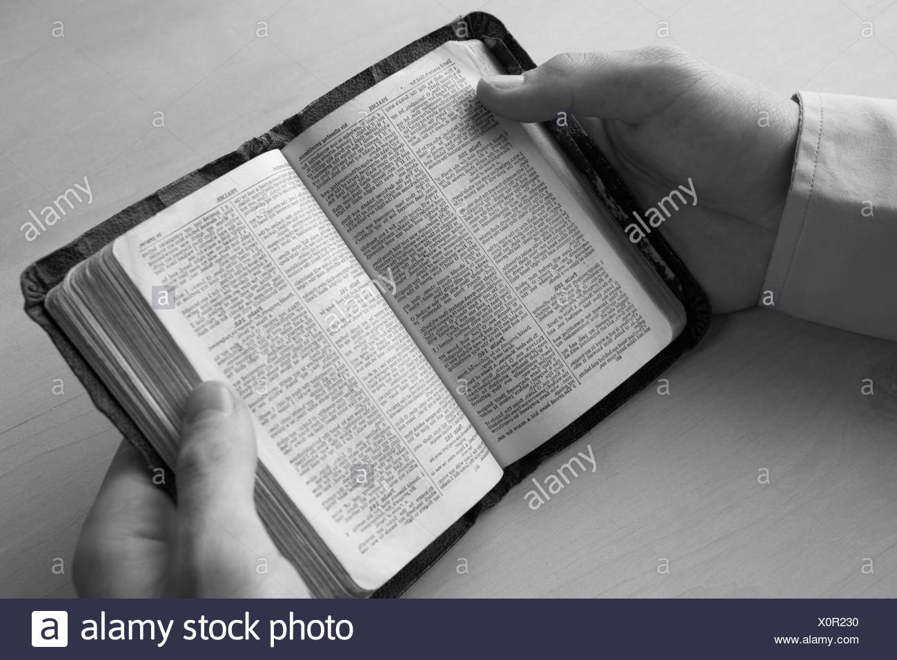 Man Reading Holy Bible High Resolution Stock Photography and Images - Alamy