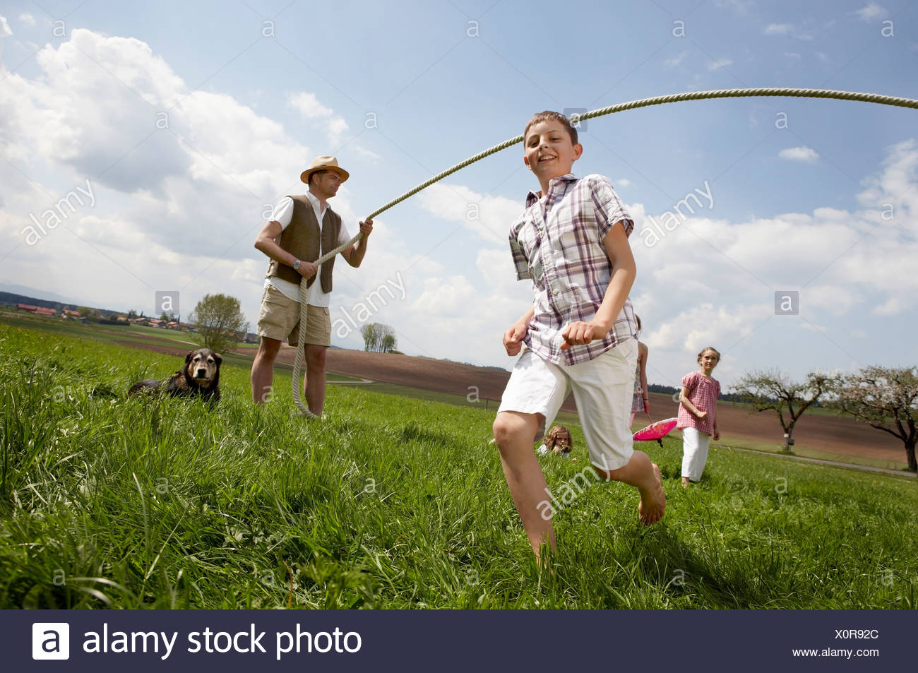 Jumping Rope Children Stock Photos & Jumping Rope Children Stock Images ...