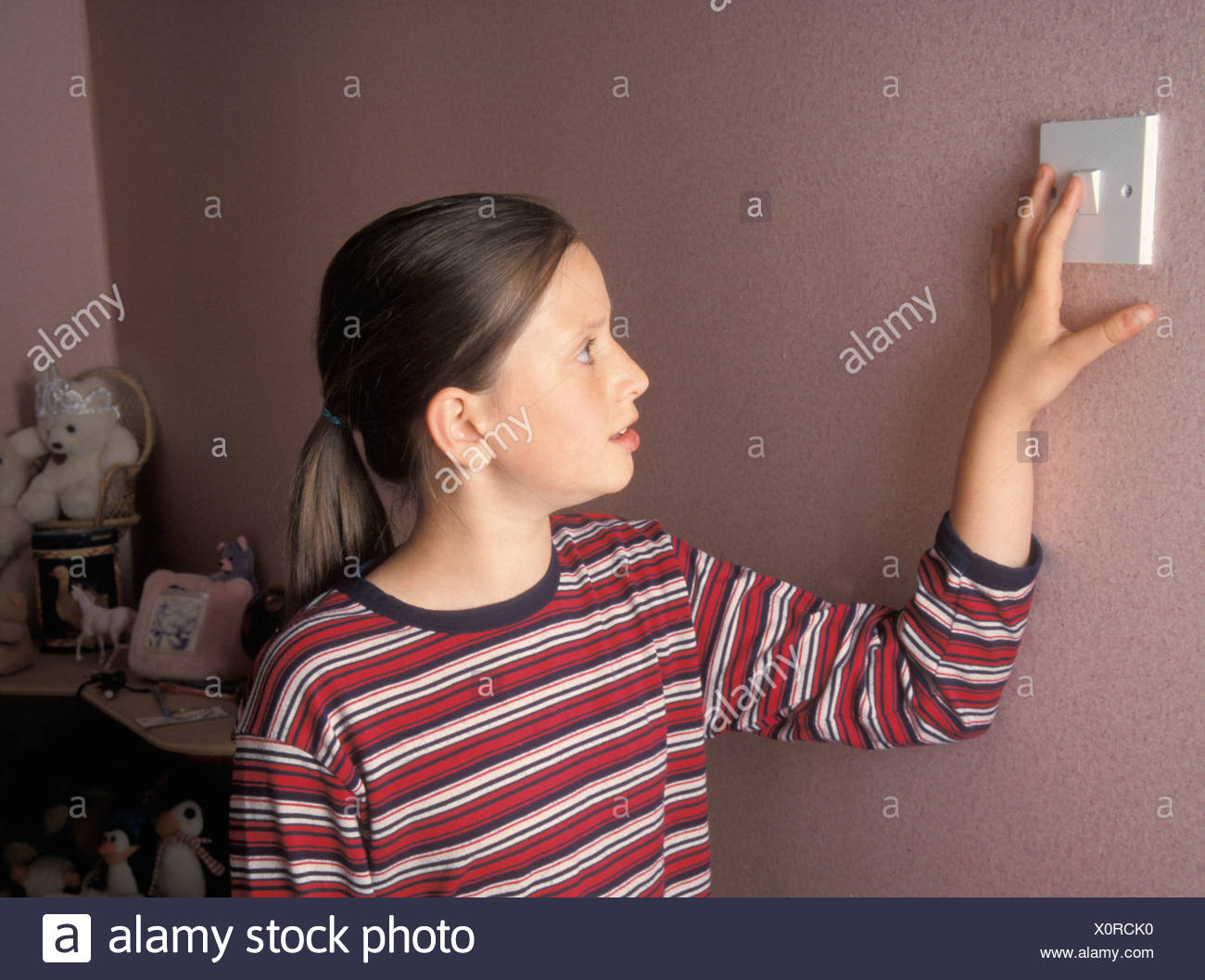 Child Light Switch High Resolution Stock Photography and Images - Alamy