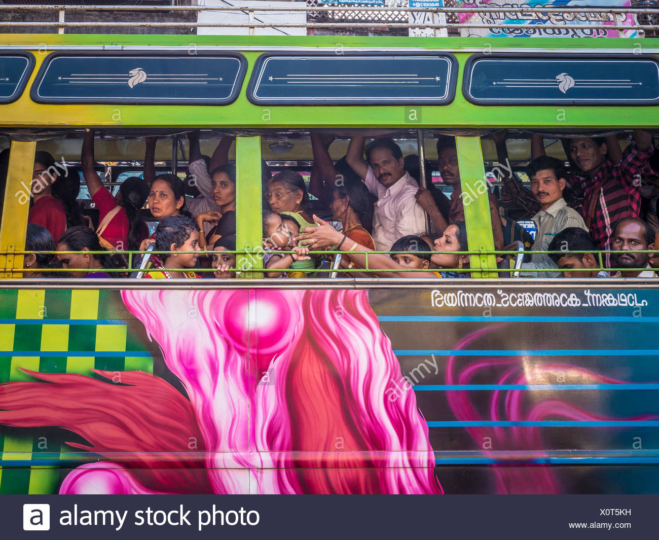 Bus Full Of People And Passengers High Resolution Stock Photography and ...