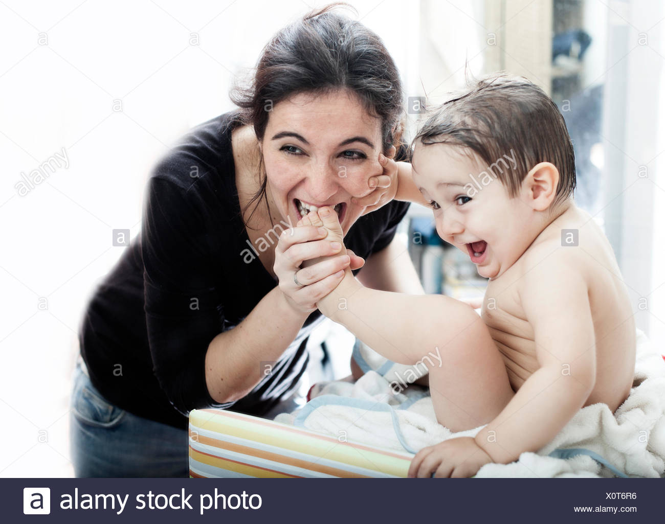 Biting Boy High Resolution Stock Photography and Images - Alamy