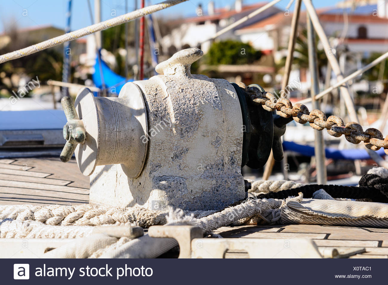 Anchor Windlass High Resolution Stock Photography and Images - Alamy
