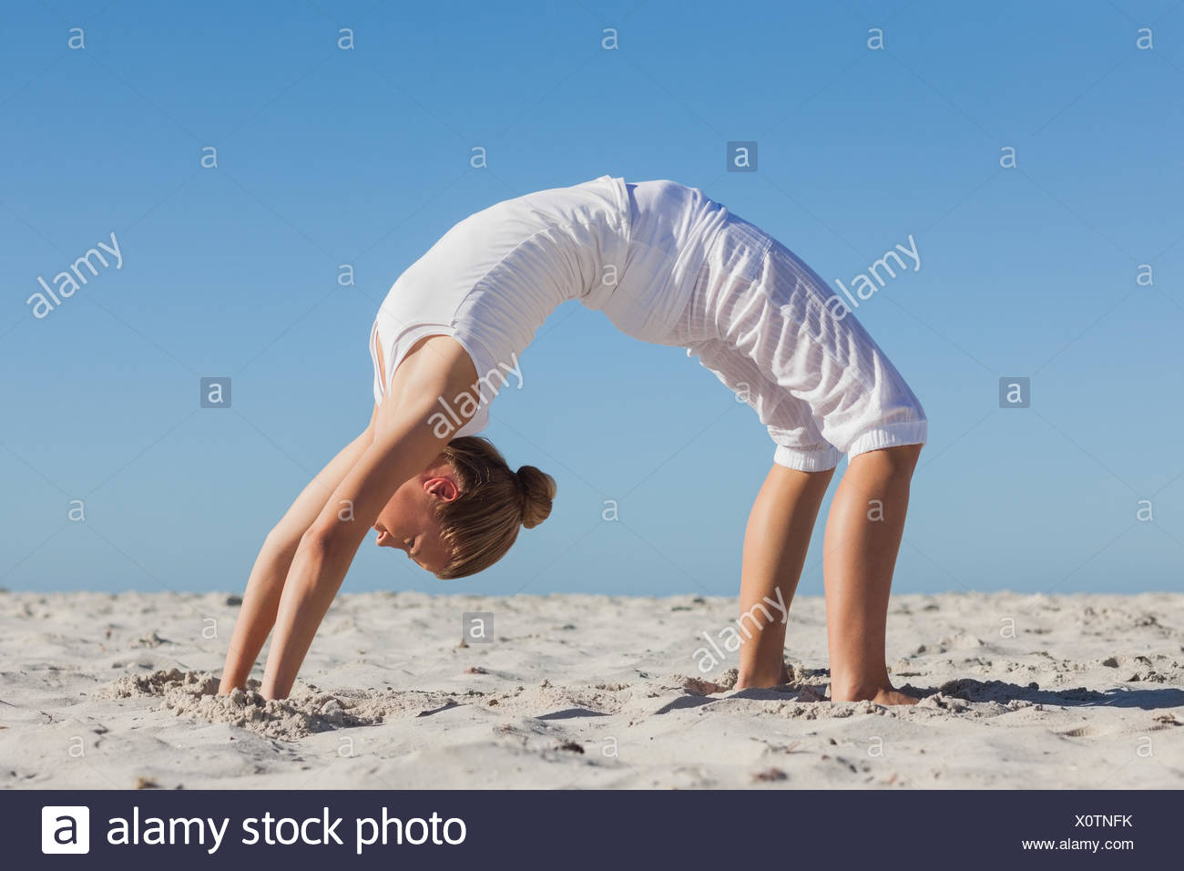Crab Pose High Resolution Stock Photography and Images - Alamy