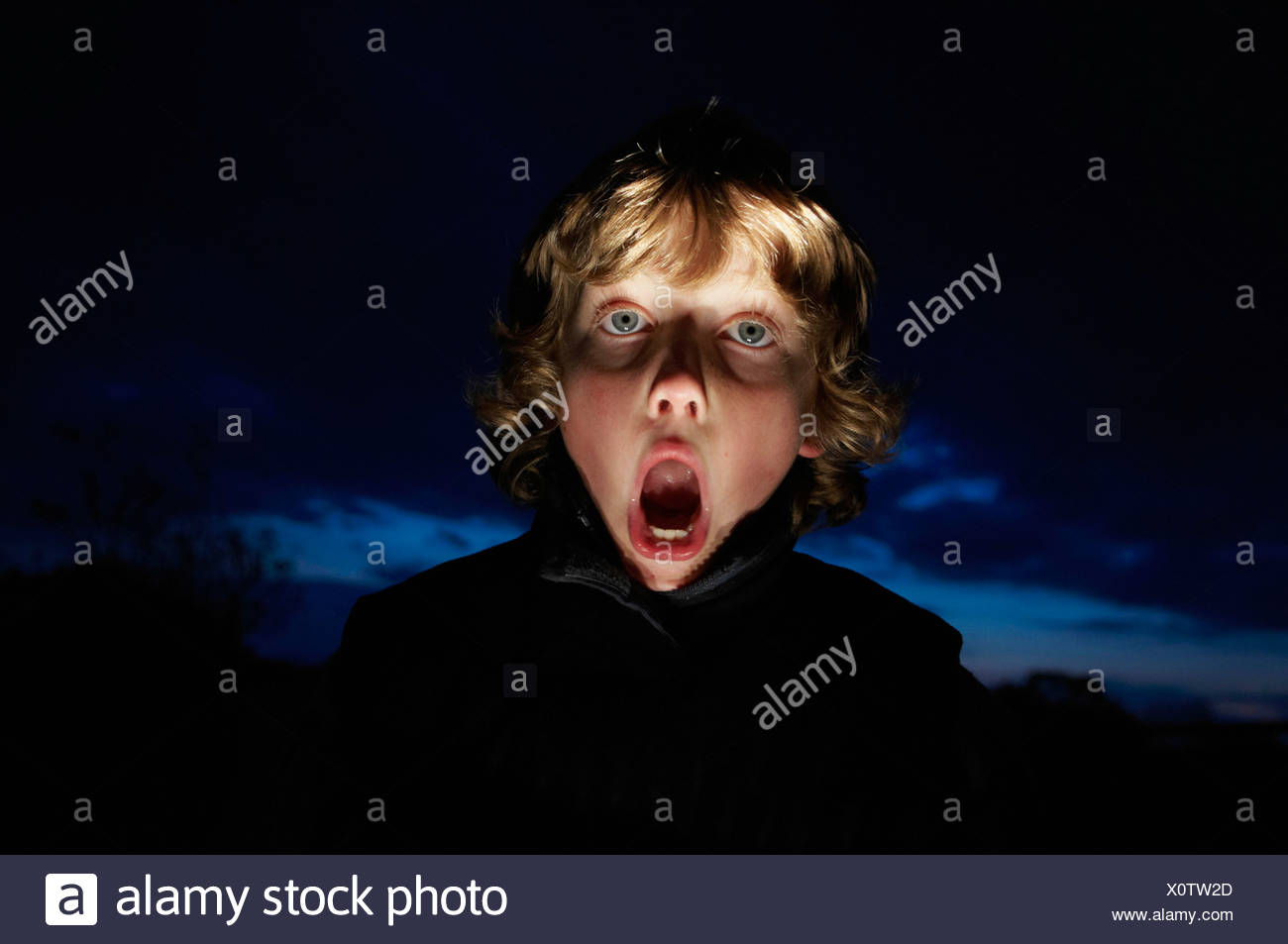 Boy With Mouth Wide Open High Resolution Stock Photography and Images ...