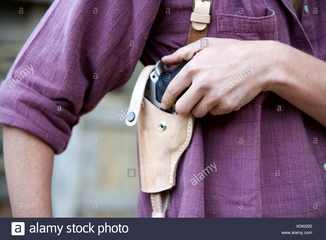 Holster High Resolution Stock Photography and Images - Alamy