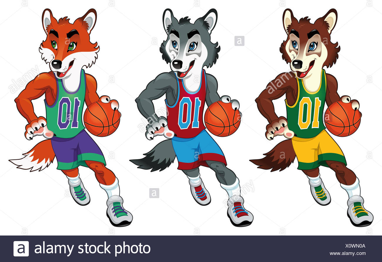 Basketball Mascots High Resolution Stock Photography and Images - Alamy