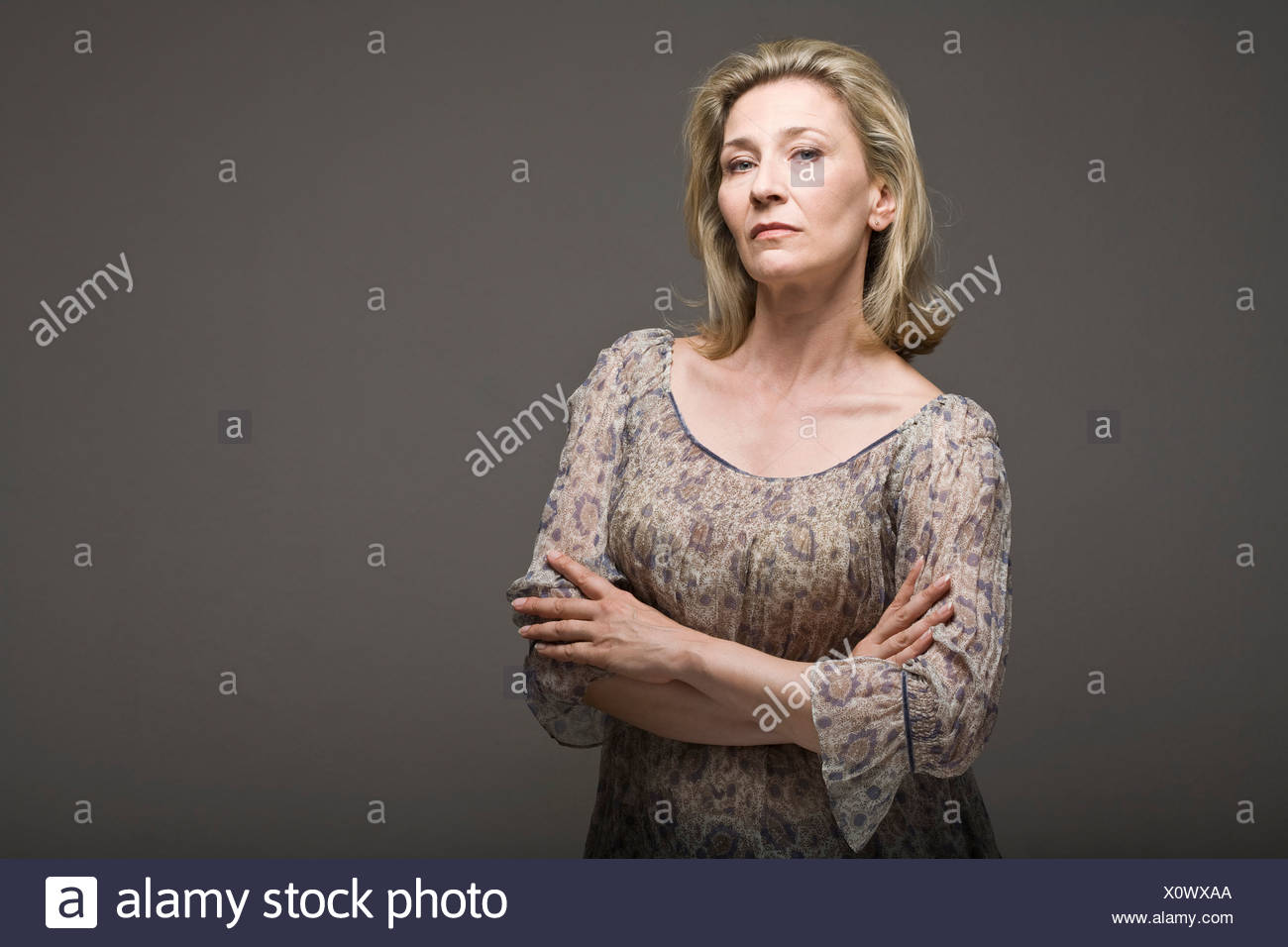 Stern Woman Portrait High Resolution Stock Photography and Images - Alamy