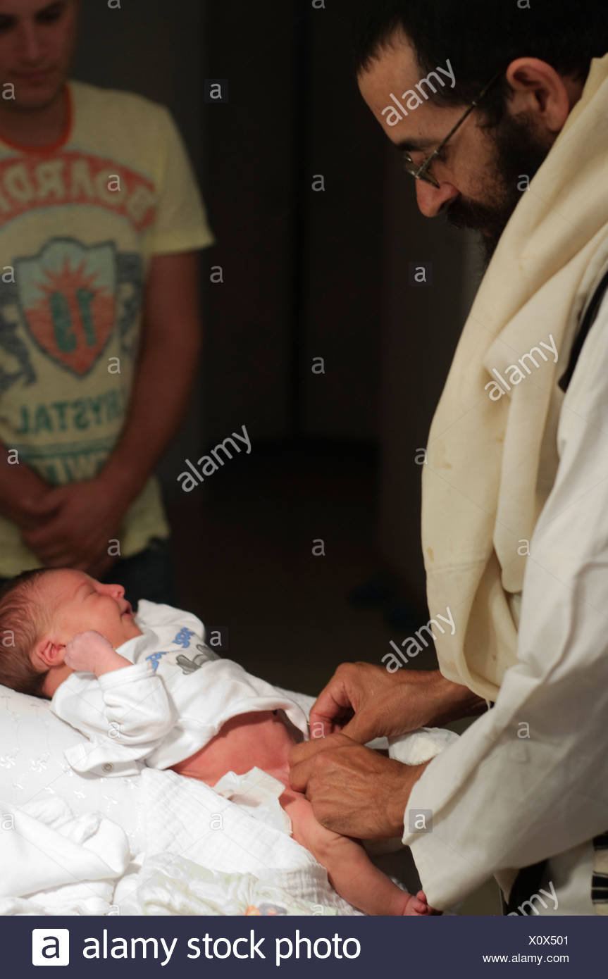 Mohel And Circumcision Ceremony High Resolution Stock Photography and ...