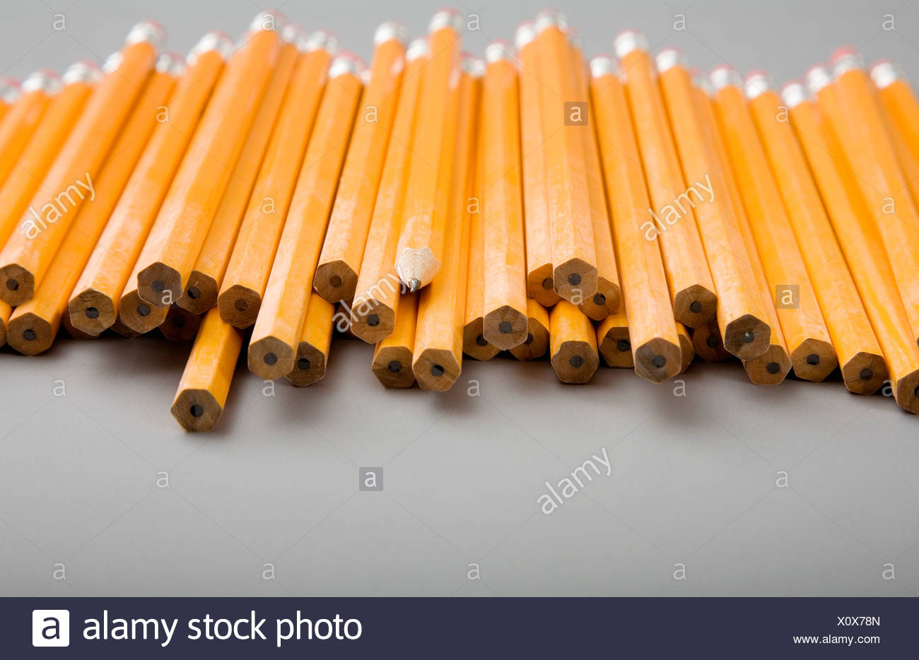Blunt To Sharp Pencils Stock Photos & Blunt To Sharp Pencils Stock ...