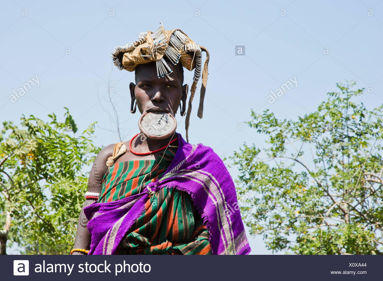 Mursi Tribe Woman High Resolution Stock Photography and Images - Alamy