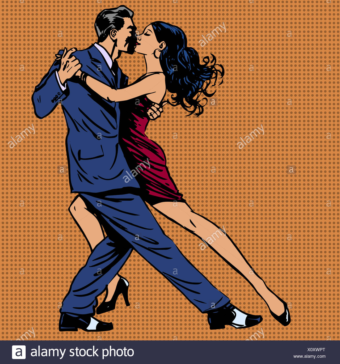 Couple Dance Tango High Resolution Stock Photography and Images - Alamy
