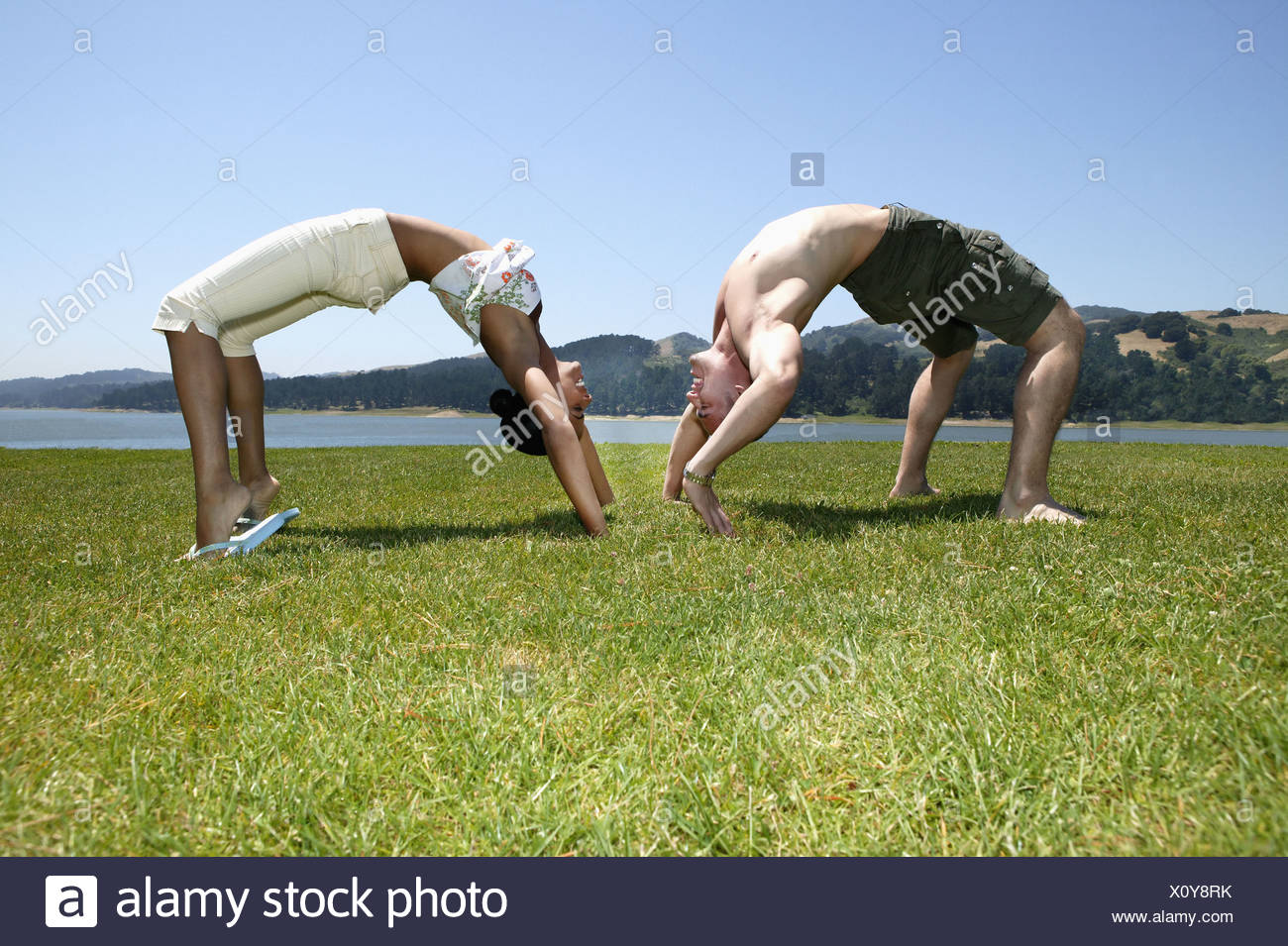 Woman Bending Over Stock Photos & Woman Bending Over Stock Images - Alamy
