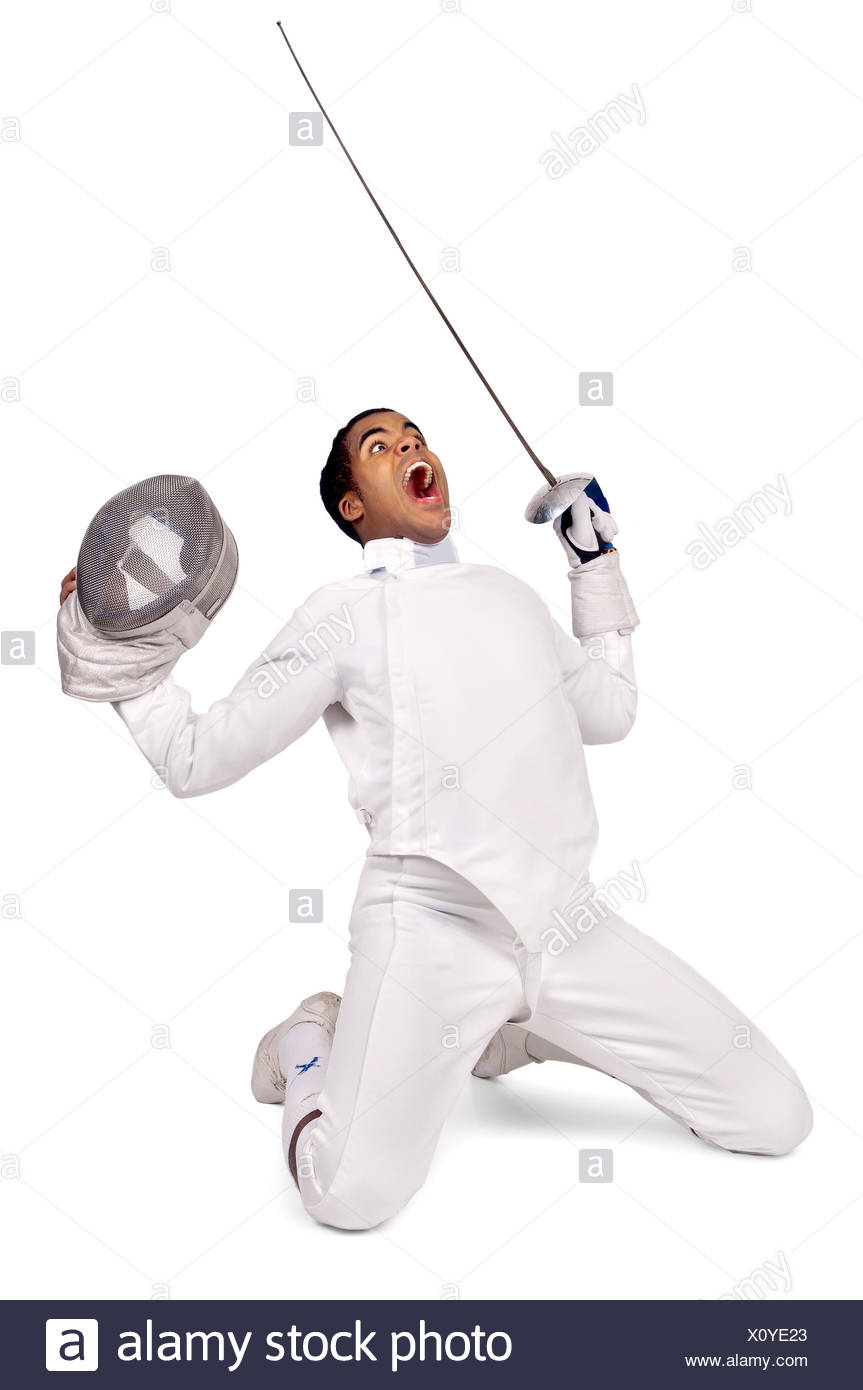 Fighting Fencing Fight Fence High Resolution Stock Photography and ...