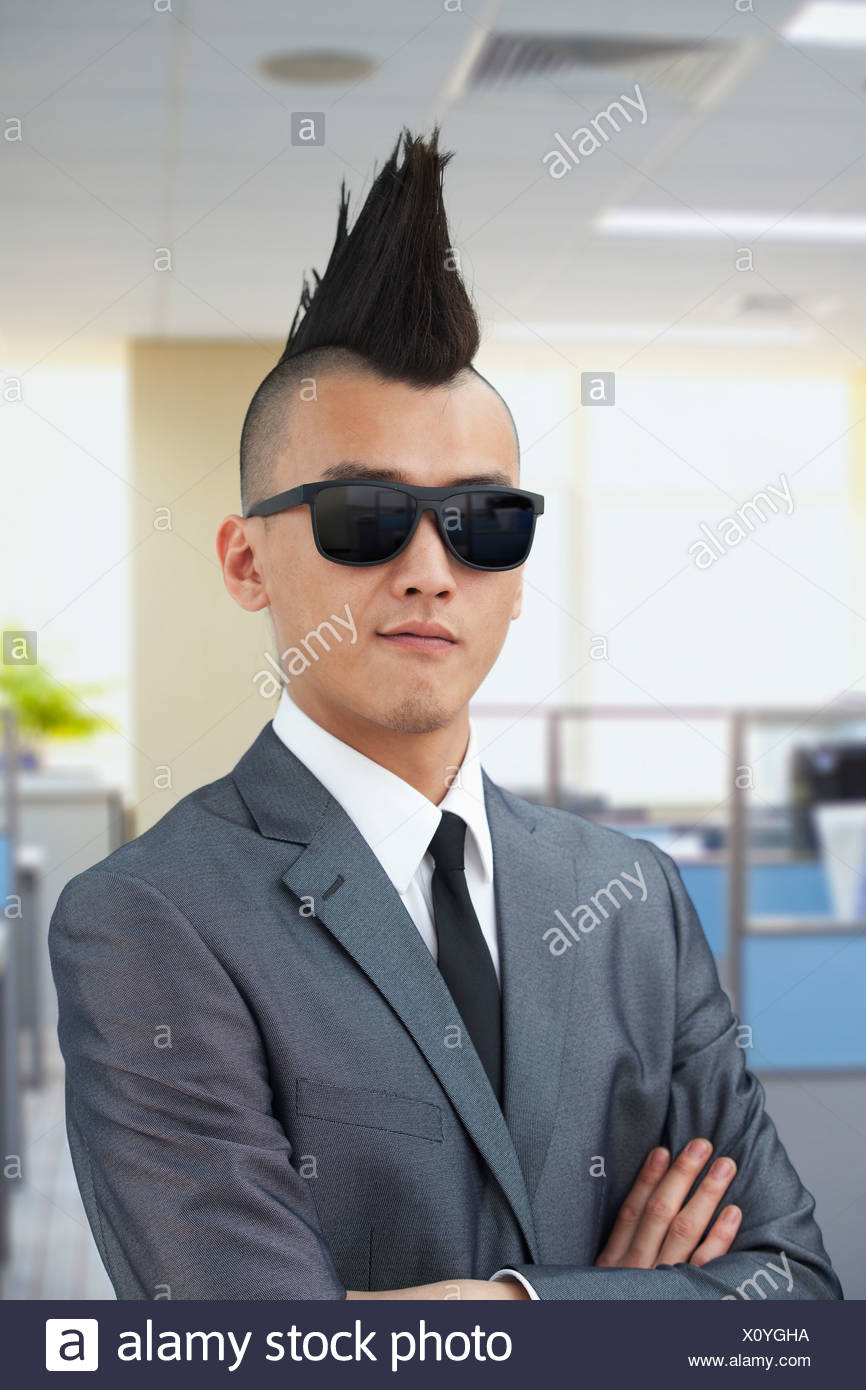 Mohawk Hair Man High Resolution Stock Photography and Images - Alamy
