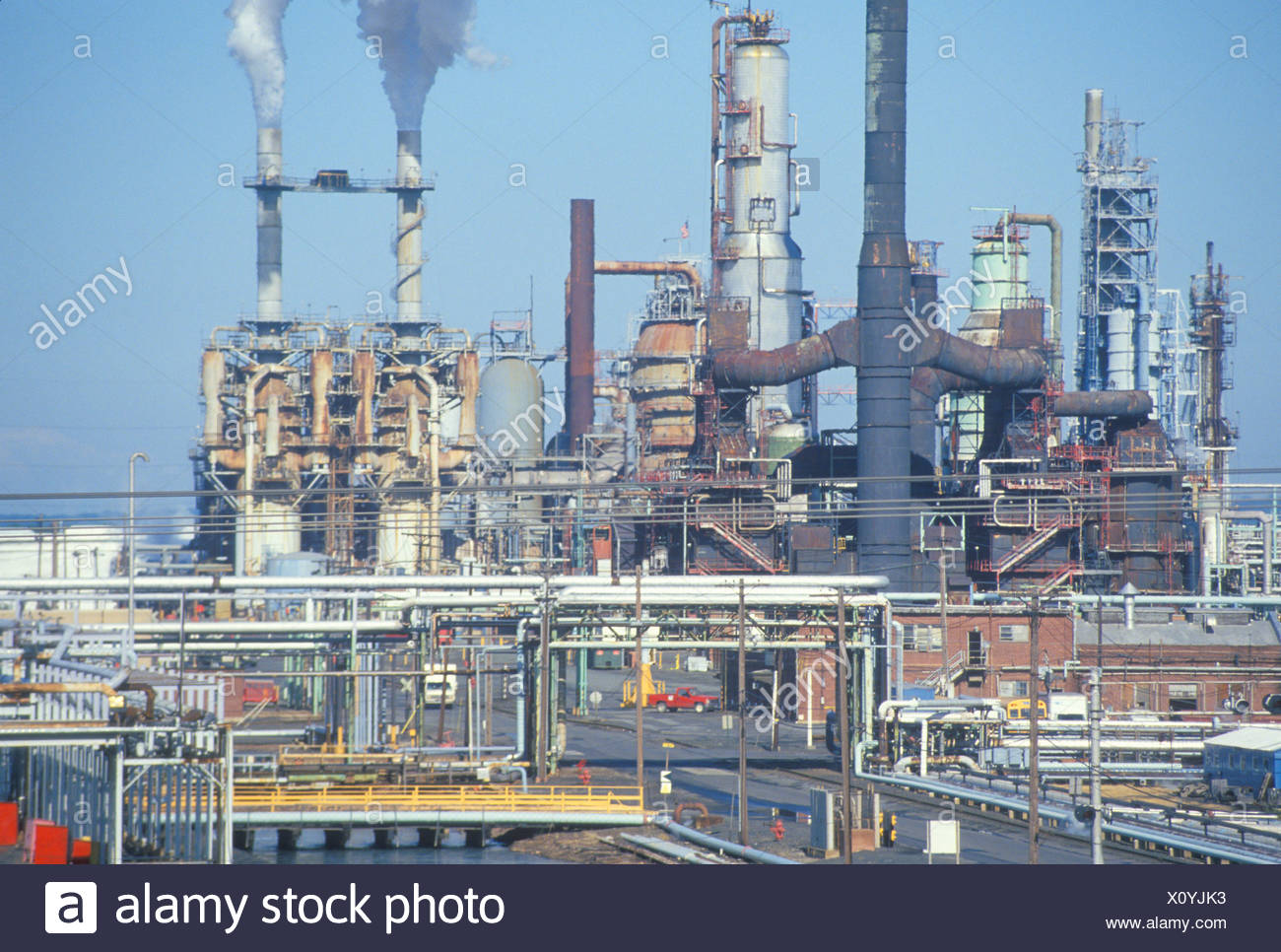 Linden Cogeneration Plant Stock Photos & Linden Cogeneration Plant ...