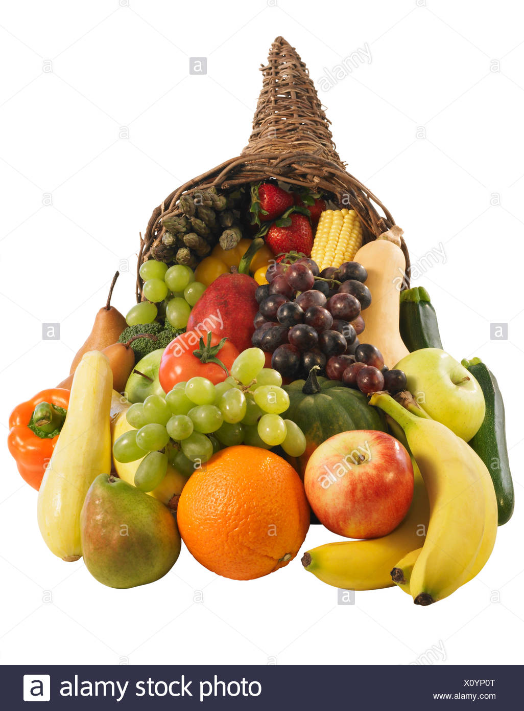 Cornucopia Cut Out Stock Images & Pictures - Alamy