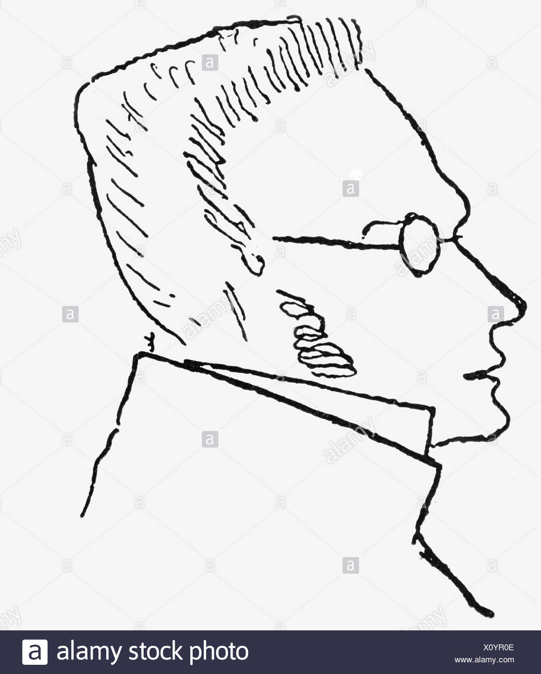 Drawing By Friedrich Engels Stock Photos & Drawing By Friedrich Engels ...