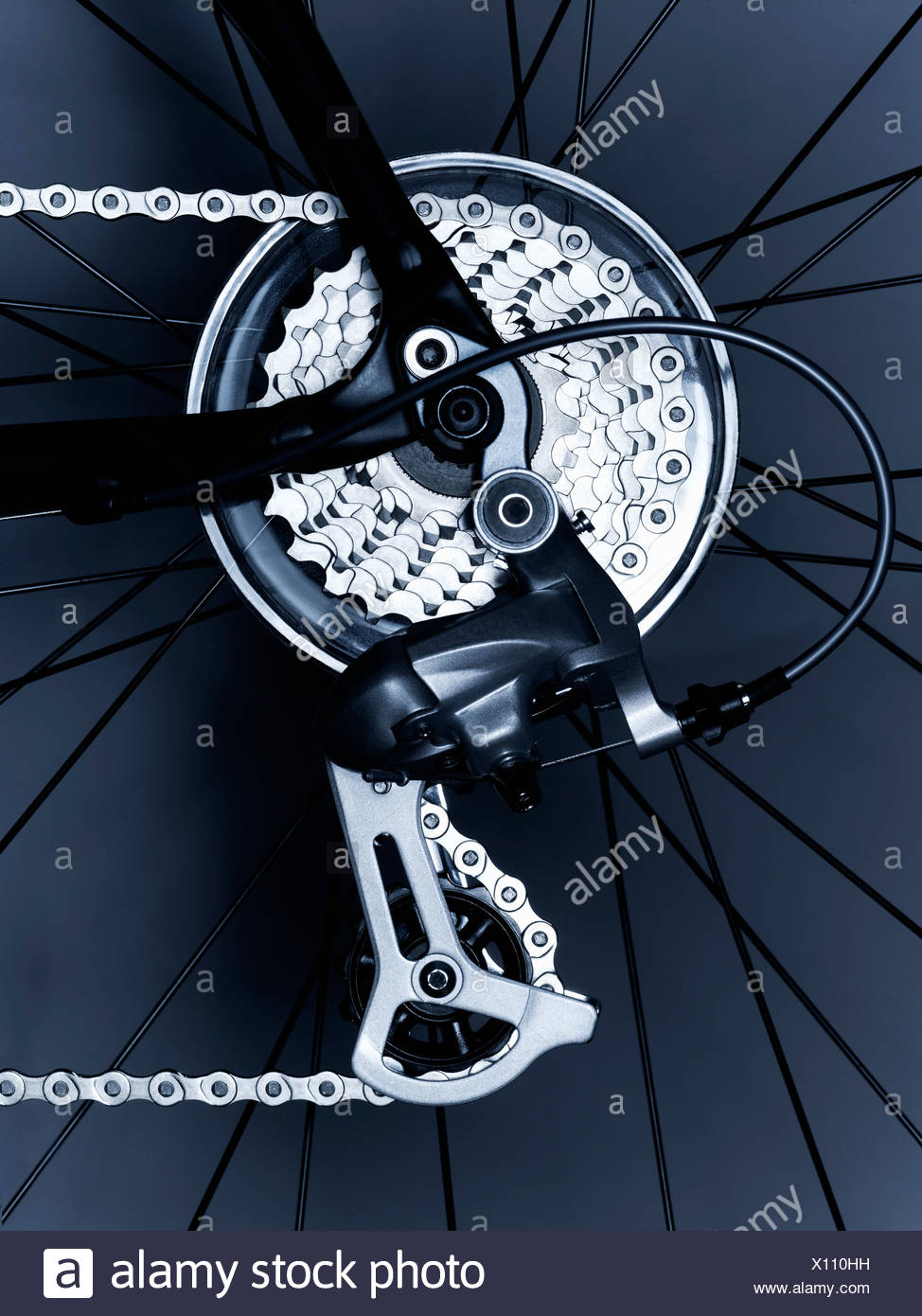 Bicycle Gears Close Up Stock Photos & Bicycle Gears Close Up Stock ...