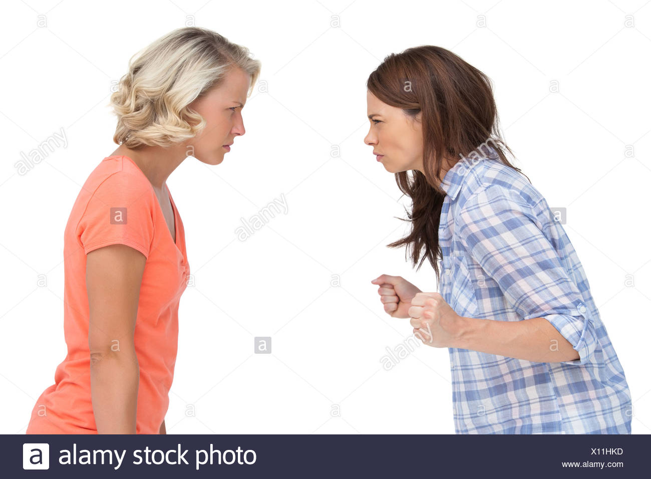 Two Women Arguing Stock Photos & Two Women Arguing Stock Images - Alamy