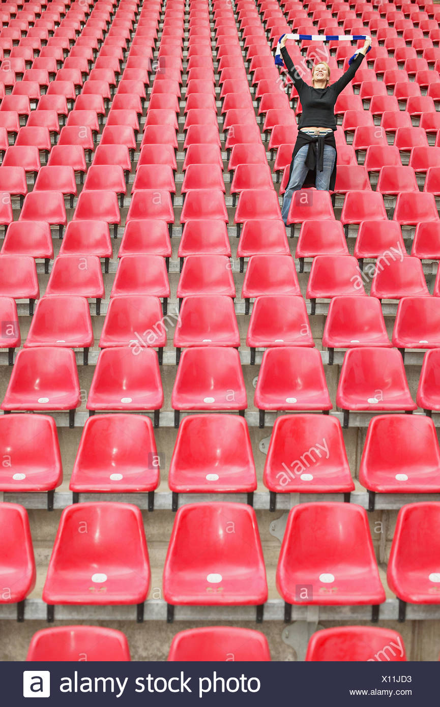 Sport Cheering Football Stadium High Resolution Stock Photography and ...